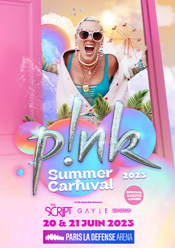 PINK | Paris La Défense Arena | Informations & billets