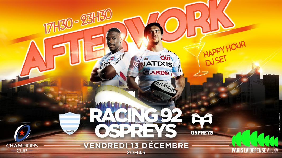"racing rugby billetterie" | Paris La Défense Arena