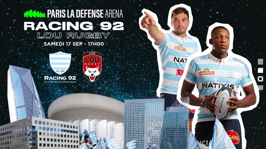 Paris La Défense Arena et le Racing 92 en tête des expériences en Top 14