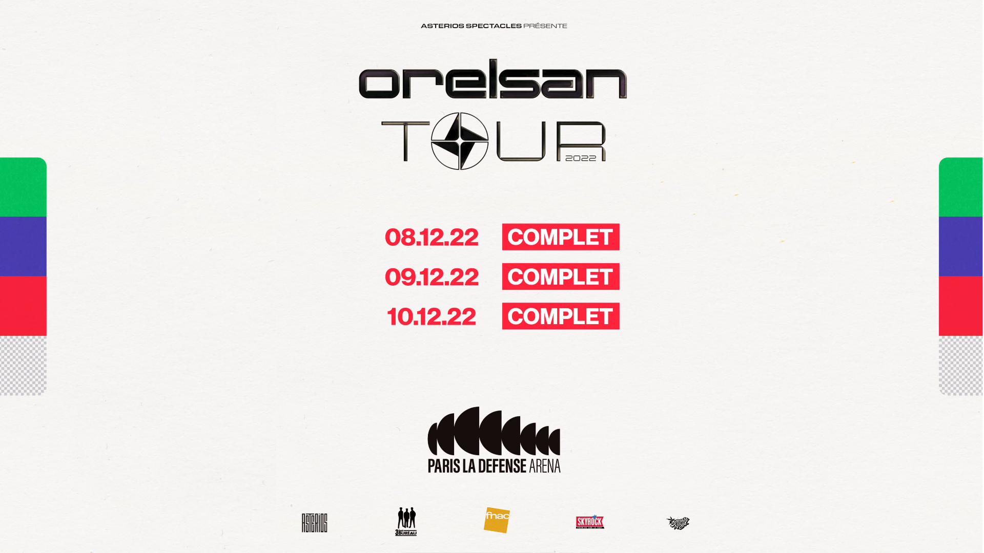 CONCERT ORELSAN - PRÉPAREZ VOTRE VENUE - Paris La Défense Arena