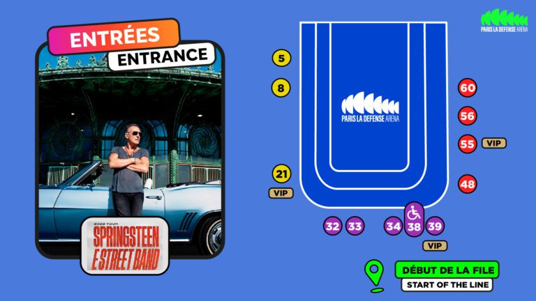 Préparez votre venue : Bruce Springsteen