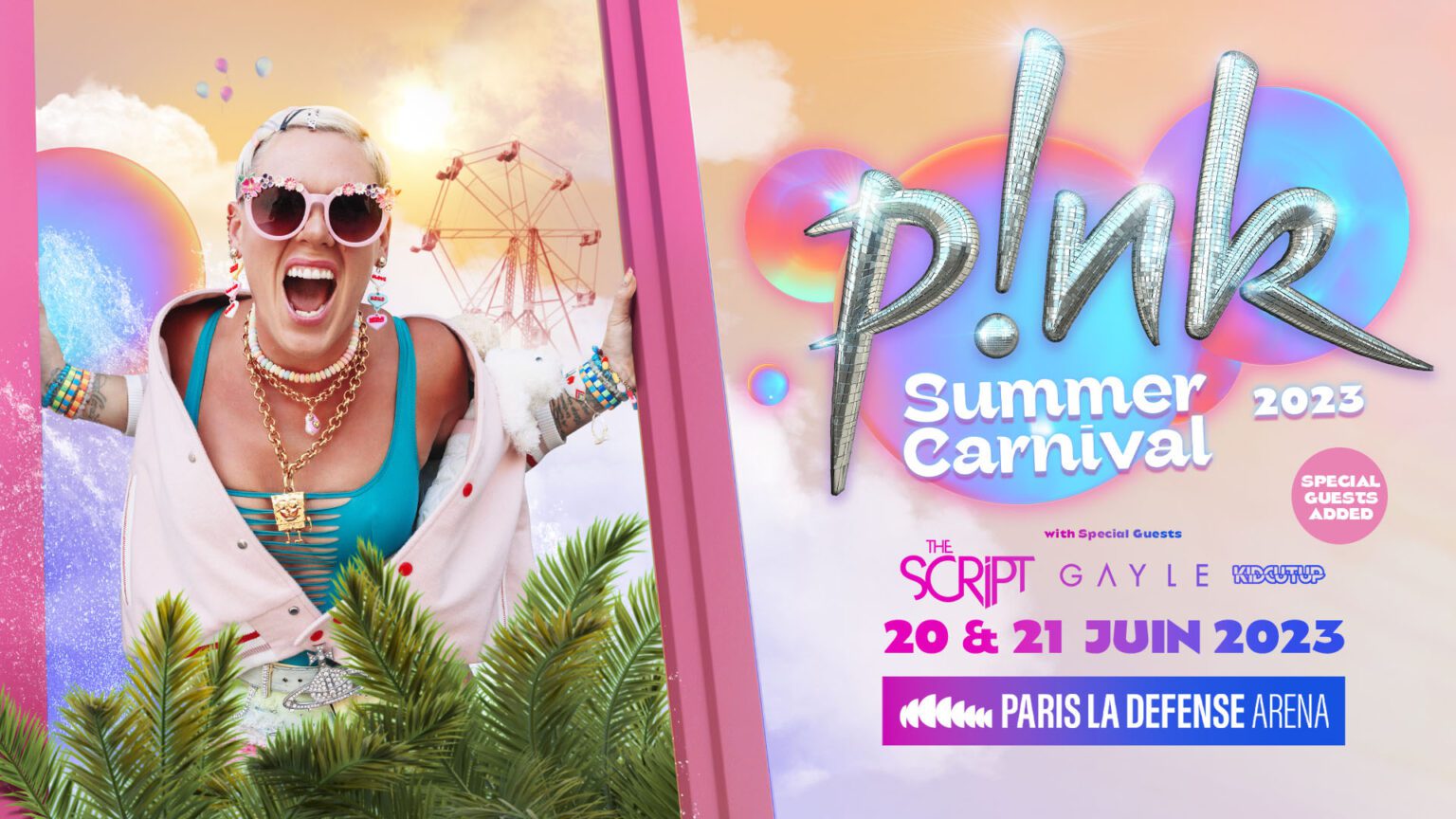 "pink paris concert" | Paris La Défense Arena