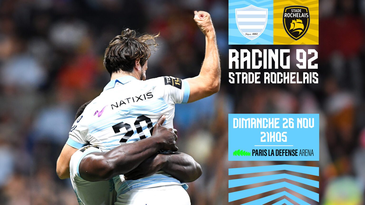 Racing 92 : Préparez votre venue