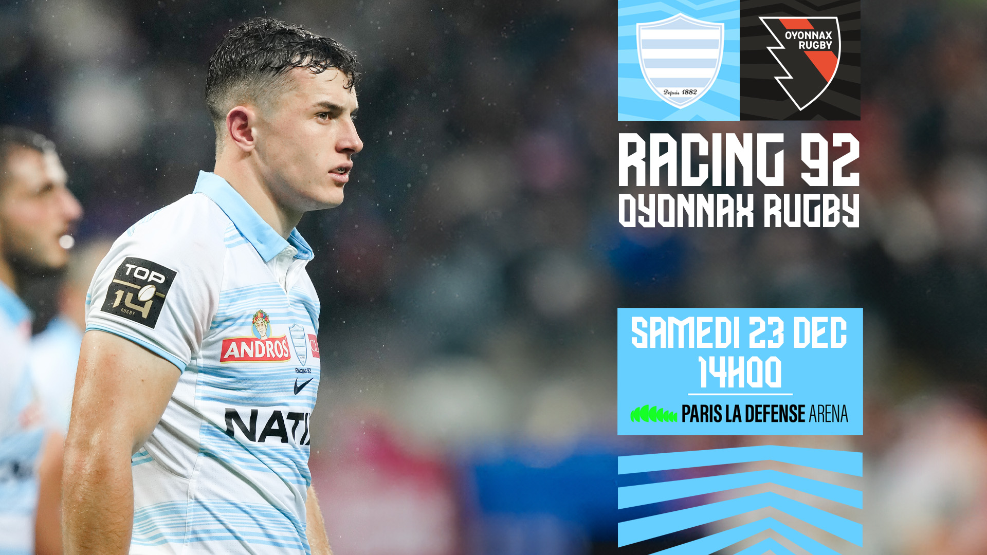 Racing 92 : Préparez votre venue