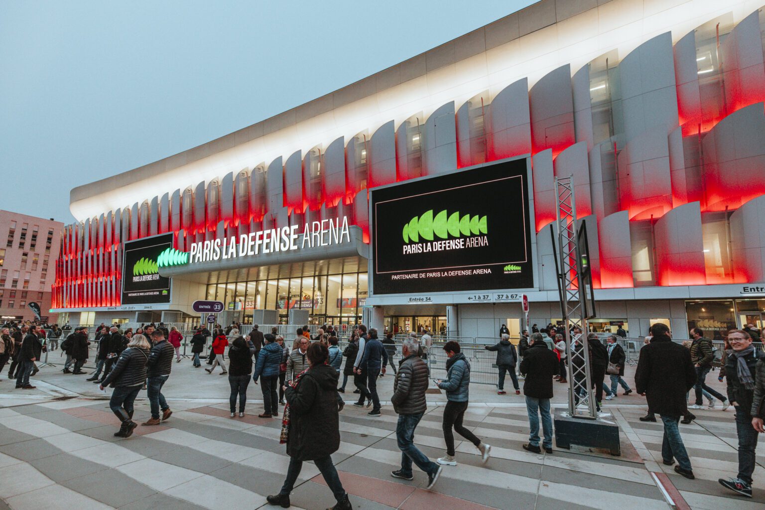 Visite virtuelle de Paris La Défense Arena