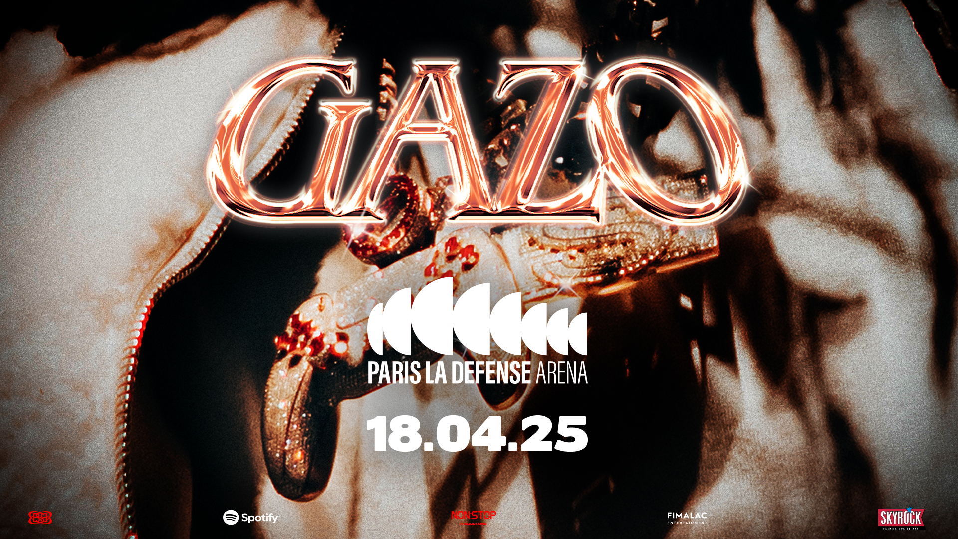 GAZO Concert | Paris La Défense Arena | Infos & Billets