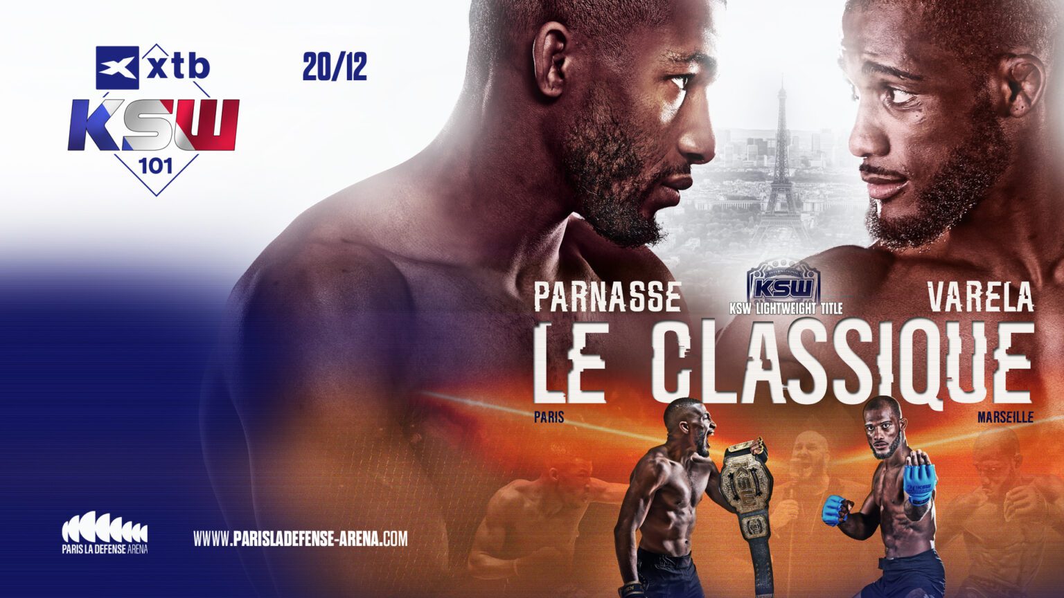 XTB KSW 101 | Plan your visit to Paris La Défense Arena