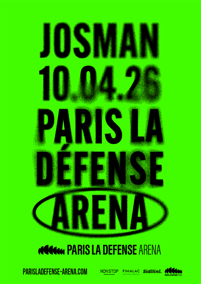 JOSMAN | Paris La Défense Arena | Infos & Billets