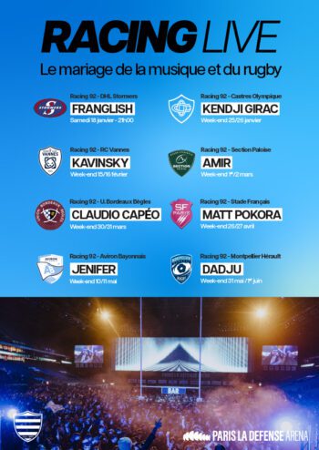 All the concerts and events | Paris La Défense Arena