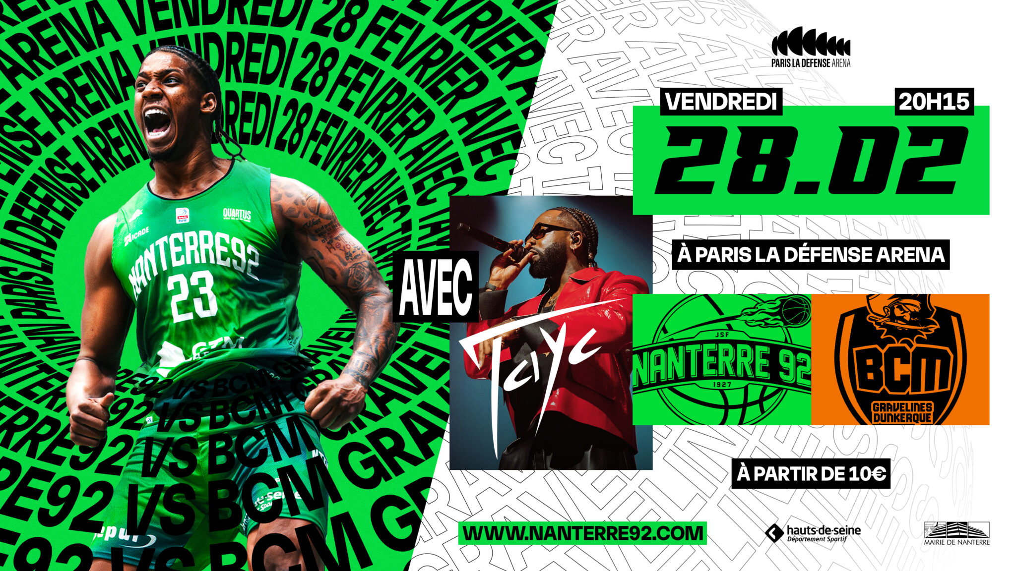 Nanterre 92 vs. Gravelines : Préparez votre venue
