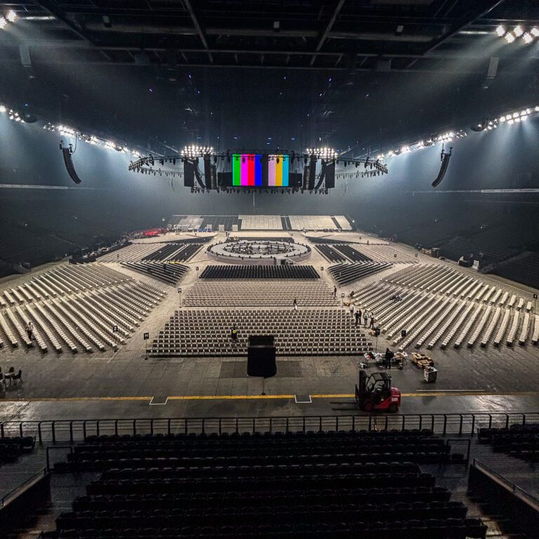 Paris La Défense Arena’s Versatile Setups