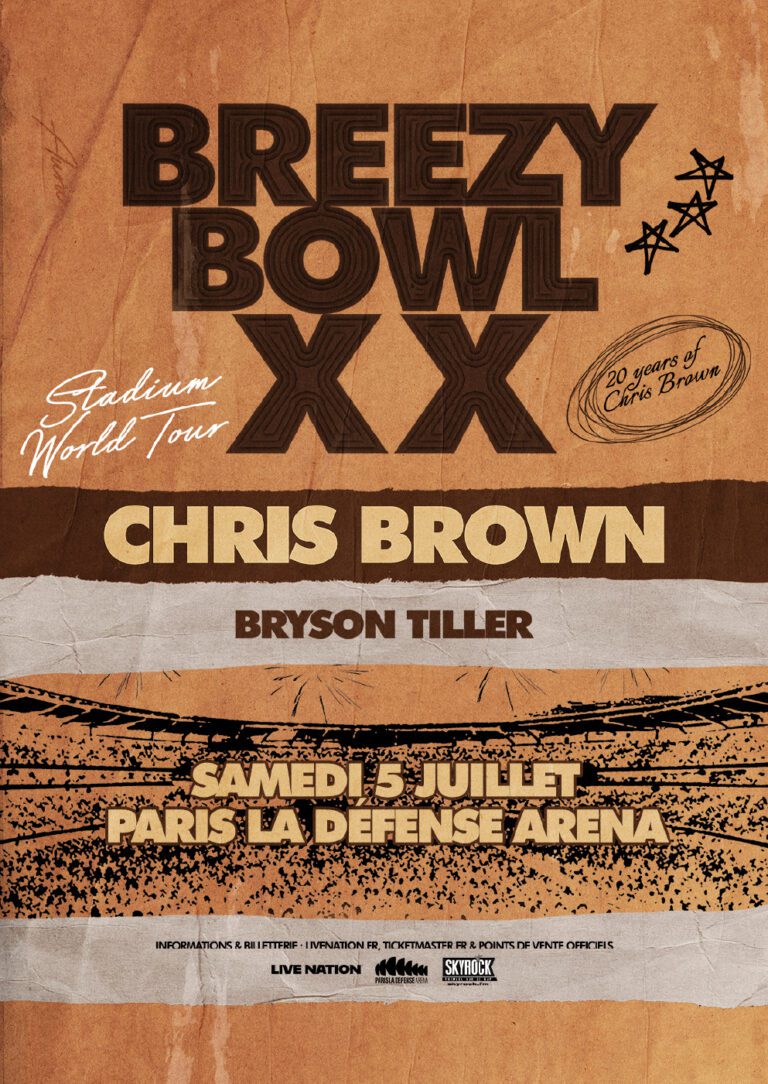 CHRIS BROWN | Paris La Défense Arena | Infos & Billets