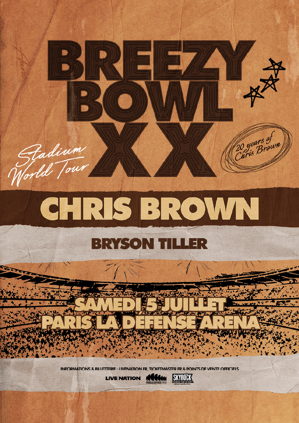 Chris Brown offre VIP | Paris La Défense Arena