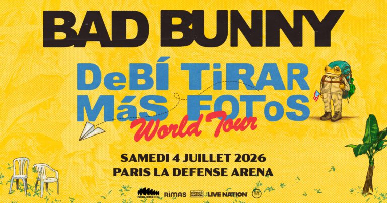 Bad Bunny offre VIP | Paris La Défense Arena