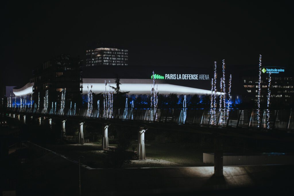 La transformation de Paris La Défense Arena pour Rolex Paris Masters