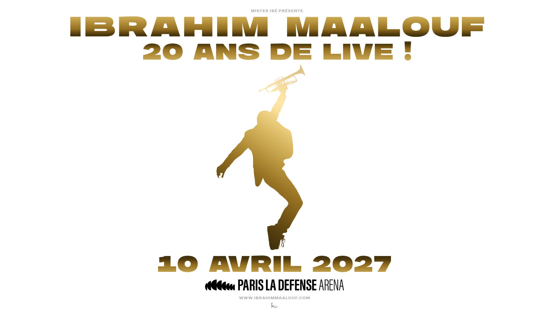 Ibrahim Maalouf offre VIP | Paris La Défense Arena