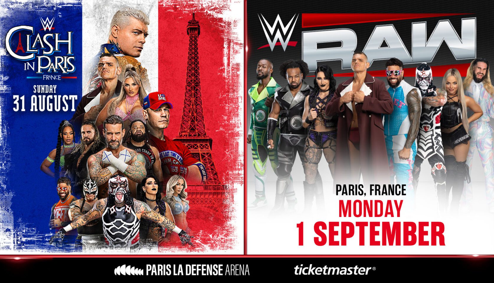 Ouverture de la billetterie pour la WWE