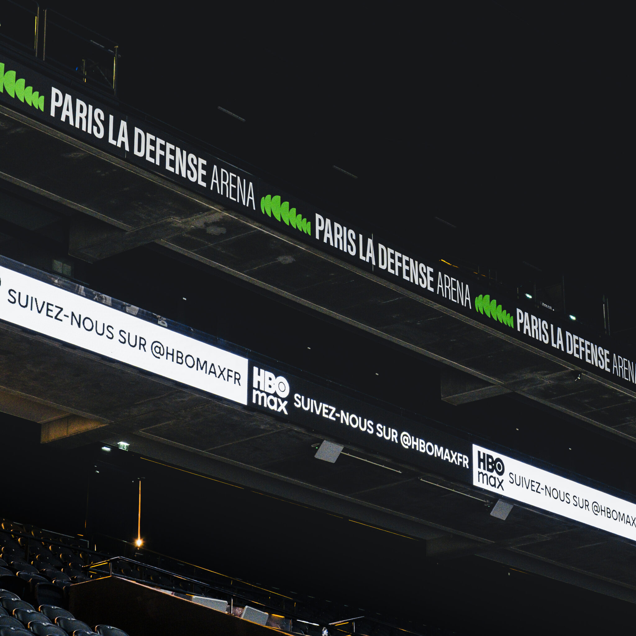 HBO Max devient partenaire de Paris La Défense Arena
