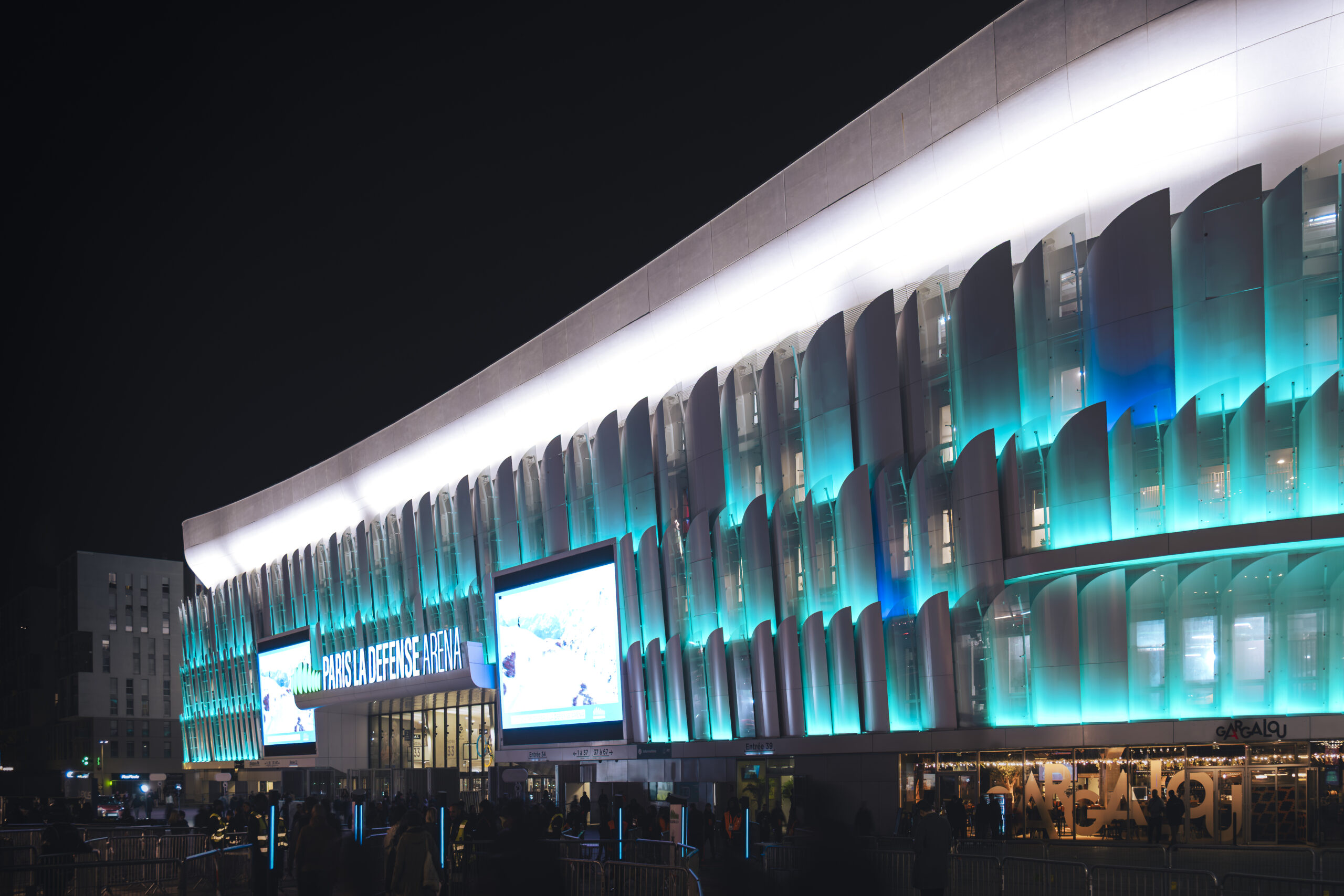 La transformation de Paris La Défense Arena pour Rolex Paris Masters