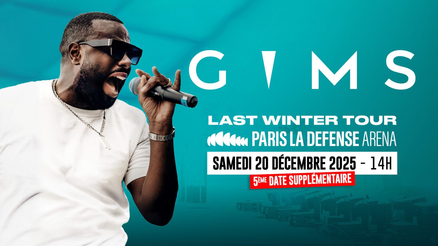 GIMS concert | Paris La Défense Arena | Infos & Billets