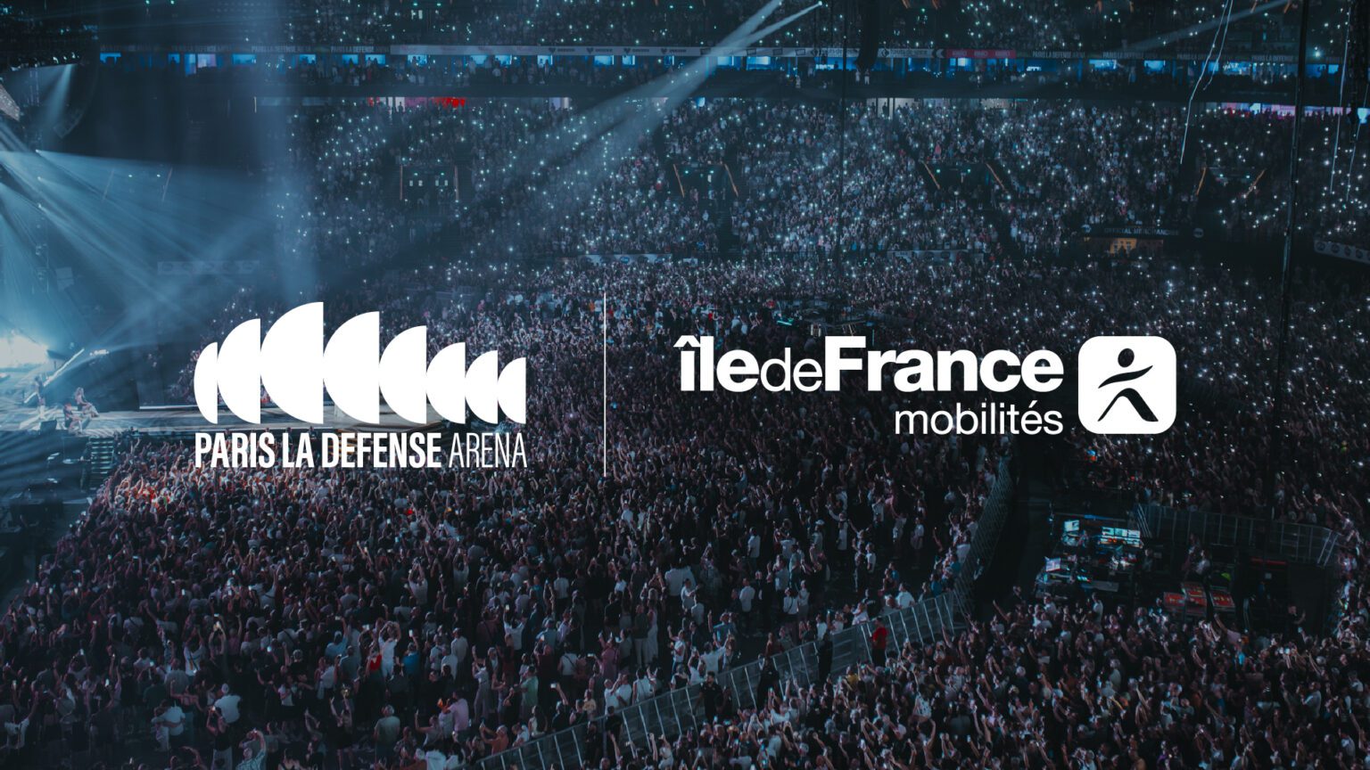 Île-de-France Mobilités s'associe à Paris La Défense Arena