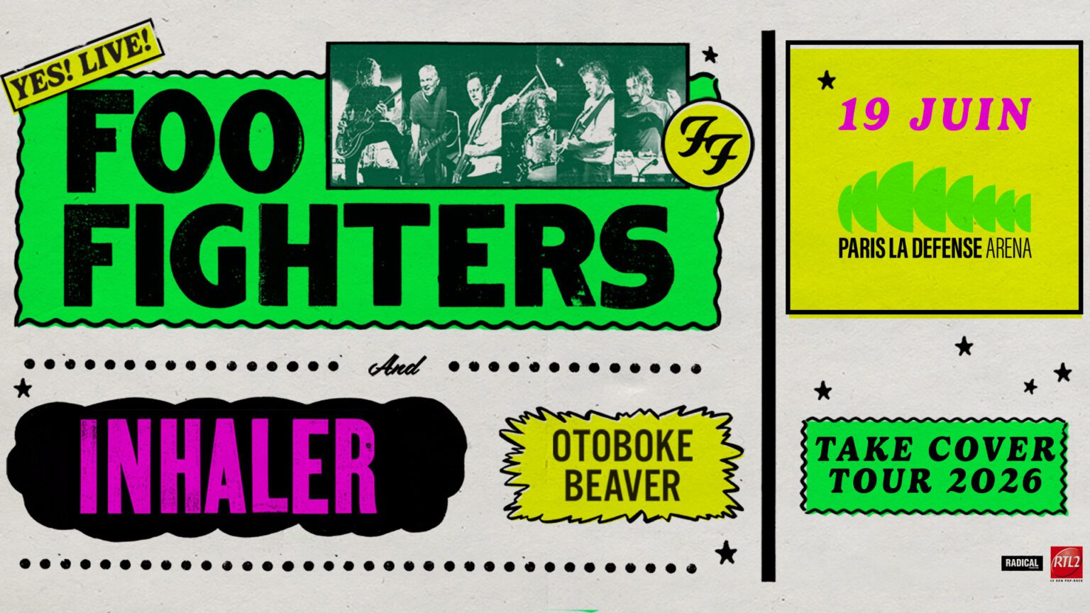 Foo Fighters : préparez votre venue